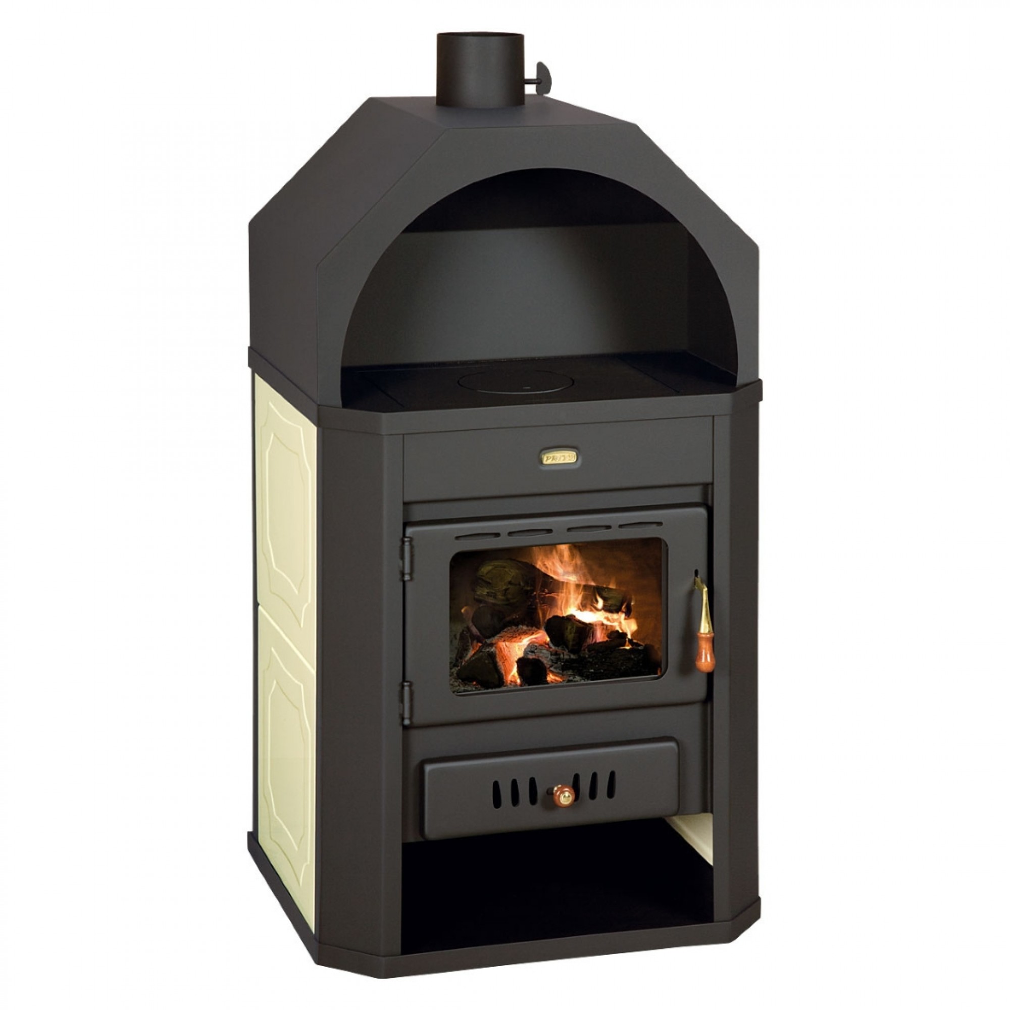 ᐉ Wood Burning Stove With Back Boiler Prity W17, 15.9kW – Top Prices | BalkanEnergy.CO.UK